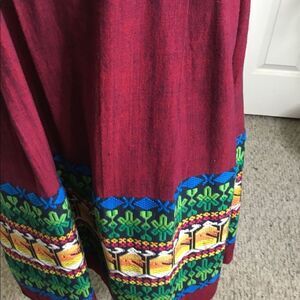Handmade | Skirts | Moroccan Full Skirt Hand Made In Morocco Red With ...